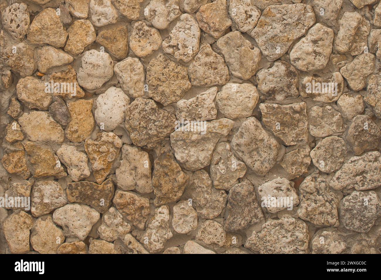 Brown rough stone floor wall abstract pattern mosaic texture background ...