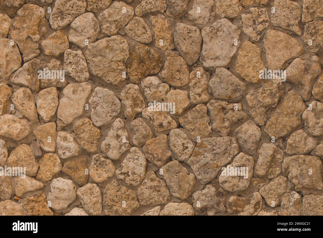 Brown rough stone floor wall abstract pattern mosaic texture background ...