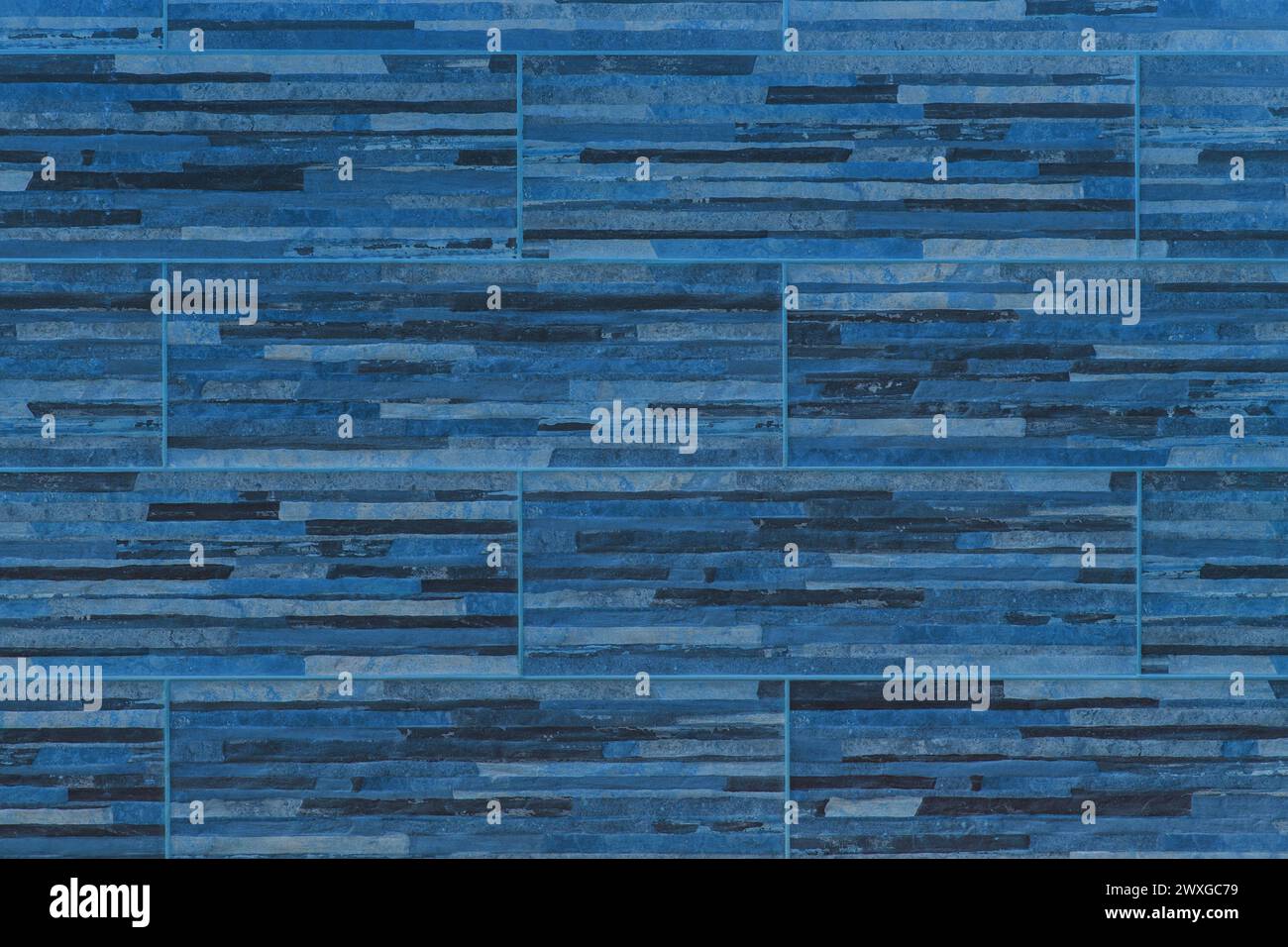 Blue Black Paint Abstract Pattern Stone Tile Brick Blocks Wall Texture ...