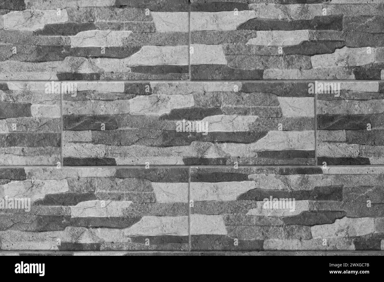 Stone brick grey blocks abstract pattern wall facade texture background ...