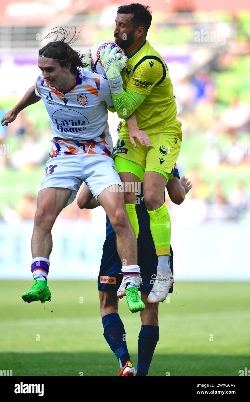 Daniel bennie melbourne victory v perth glory hi-res stock photography and images - Alamy