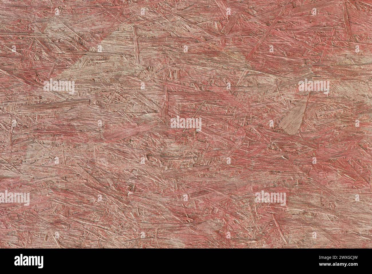 Red Paint Press Wood Texture Osb Background Building Material Surface ...