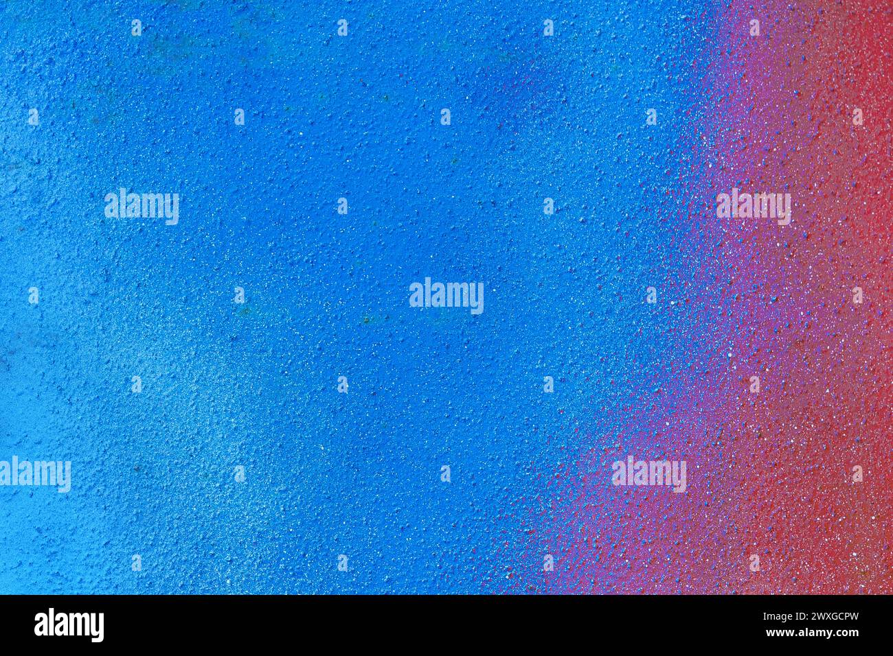 Blue and Red Paint Two Colors Abstract Design Detailed Grain Wall ...