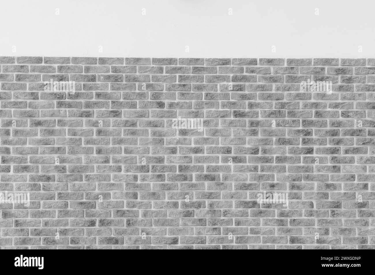Gray brickwork masonry brick wall texture background facade backdrop ...