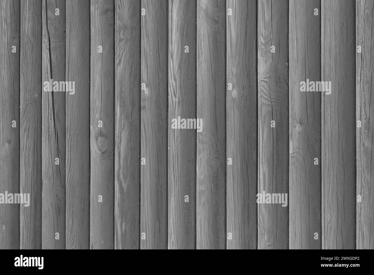 Grey Log Wooden Fence Boards Texture Background Surface Gray Planks ...