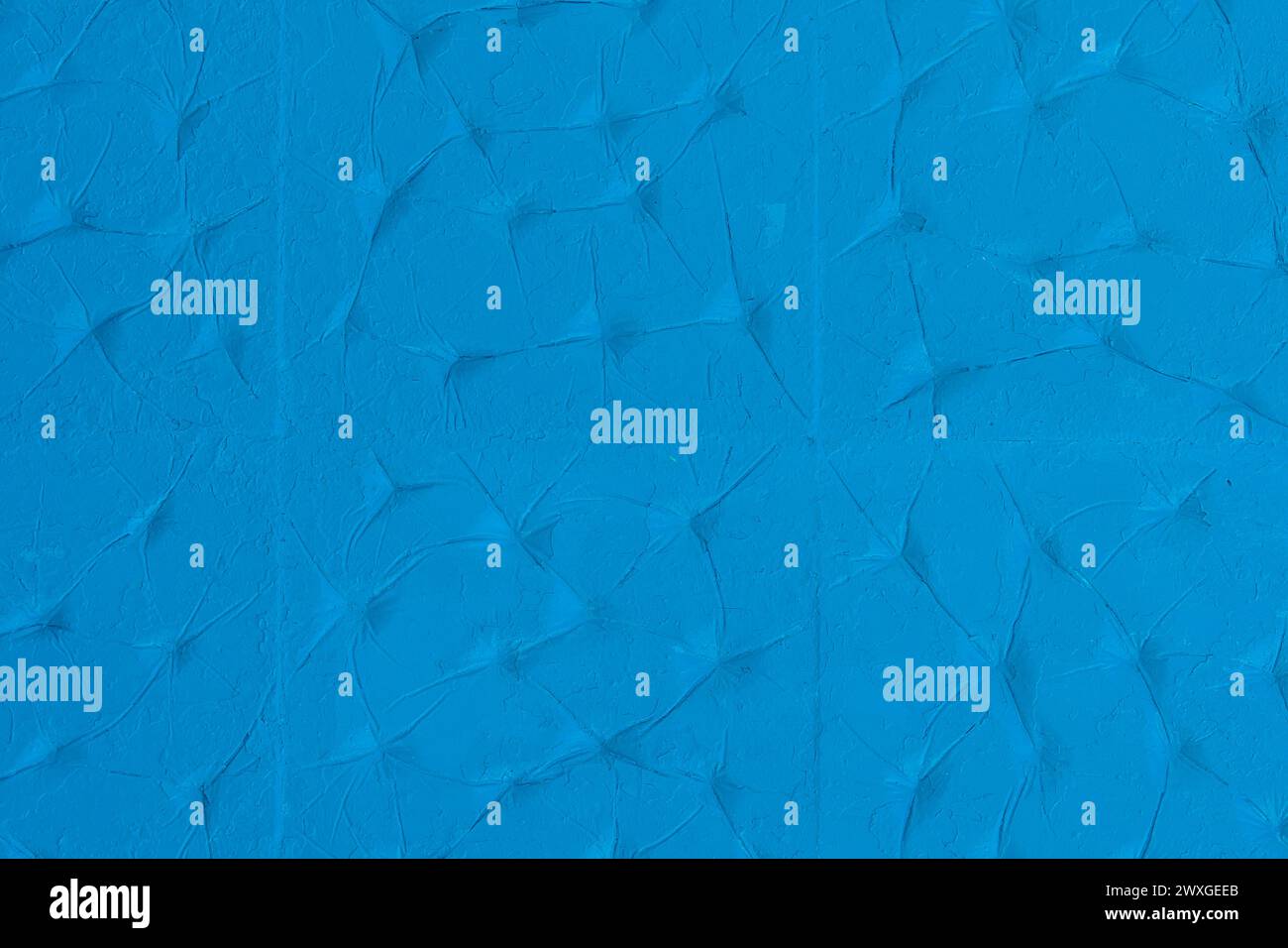 Abstract chaotic pattern wall background texture surface blue paint ...