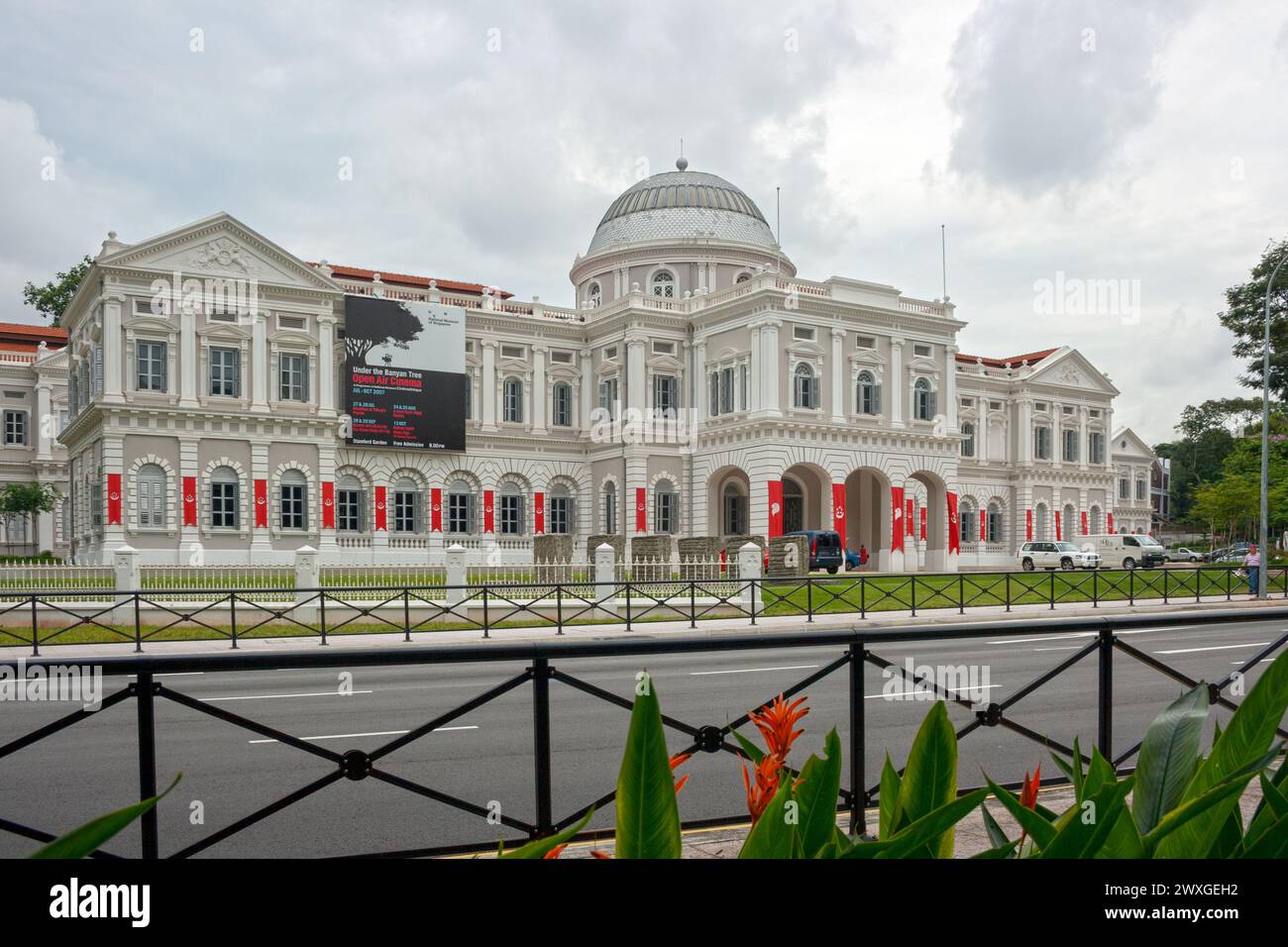 Central Area, Singapore - August 22, 2007: National Museum of Singapore ...