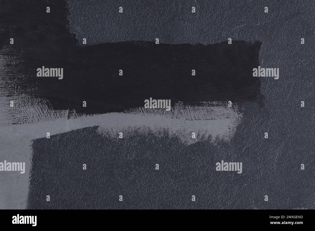 Blue Grey Dark Paint Brush Strokes Abstract Wall Design Surface Texture ...