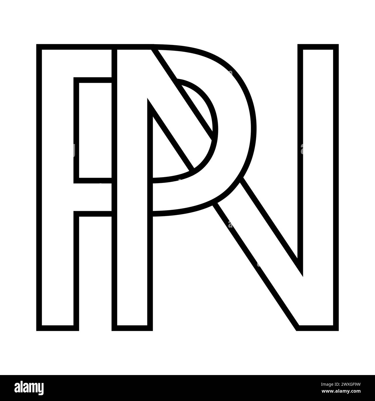 Np letters Cut Out Stock Images & Pictures - Alamy