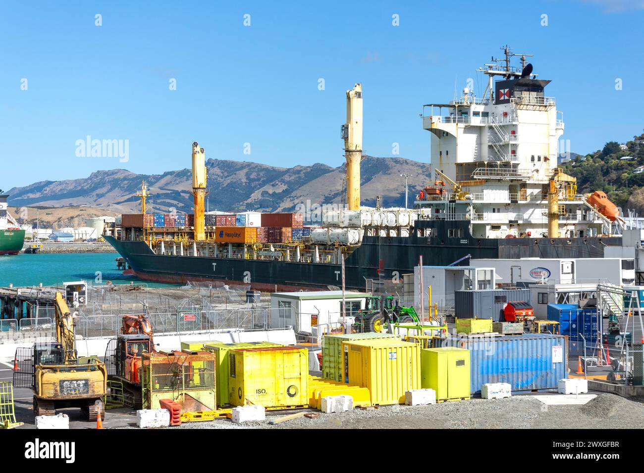 Canterbury container ship hi-res stock photography and images - Alamy
