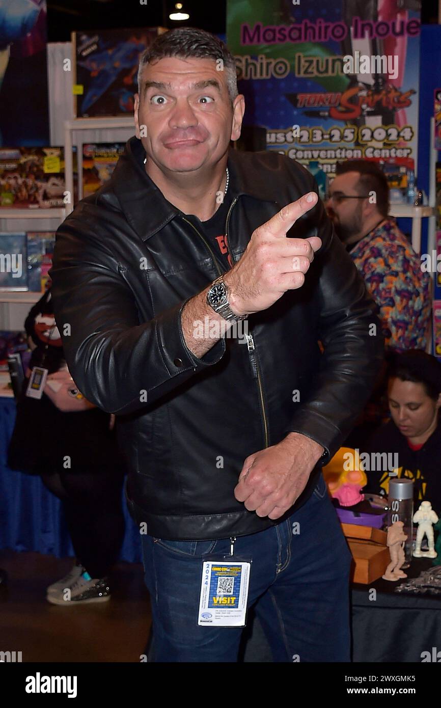 Spencer Wilding auf der WonderCon 2024 im Anaheim Convention Center ...