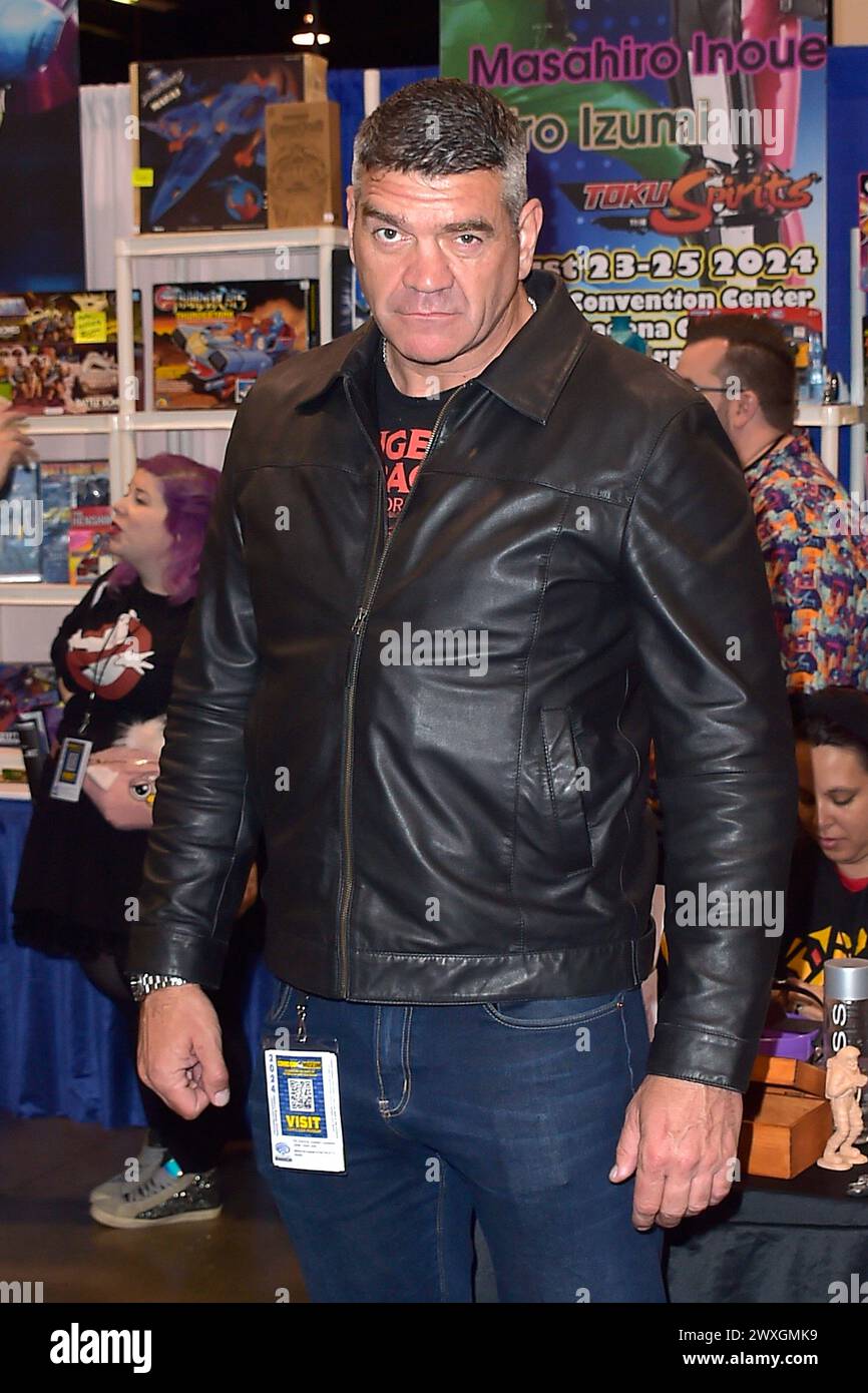 Spencer Wilding auf der WonderCon 2024 im Anaheim Convention Center ...