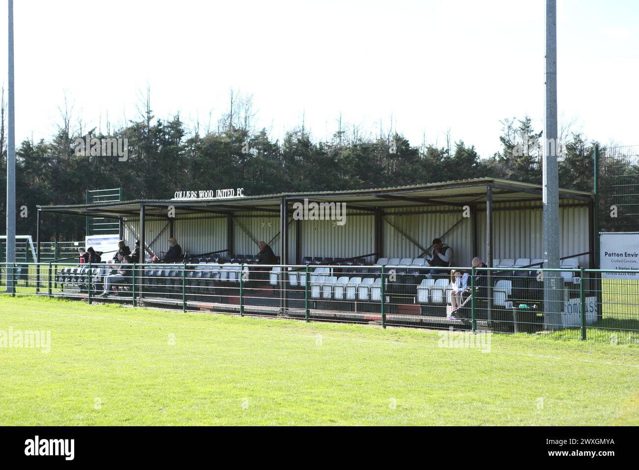 Wibbandune, Colliers Wood FC football ground, Robin Hood Way, London ...