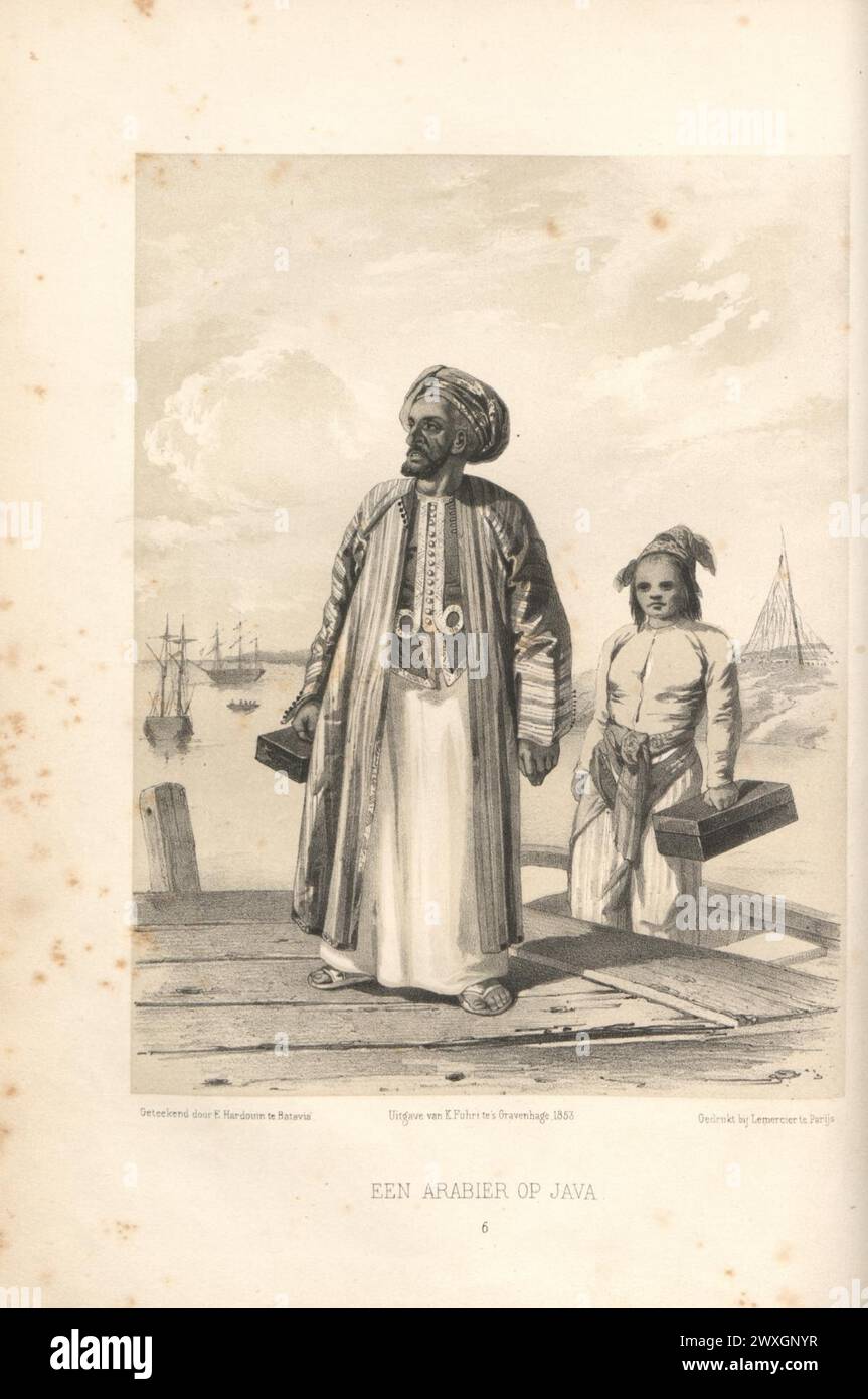 an arab in Java Stock Photo - Alamy