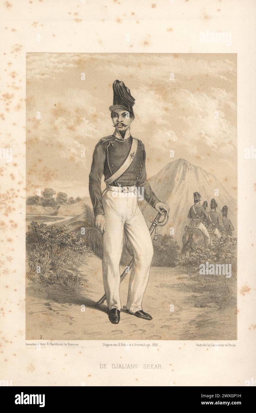 African soldiers in java hi-res stock photography and images - Alamy