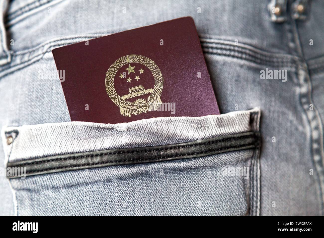 Passport back hi-res stock photography and images - Alamy