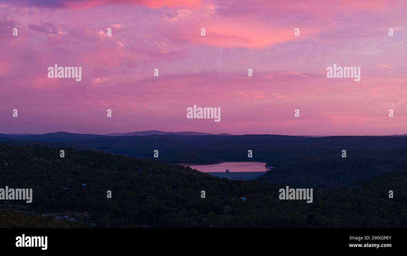 Pink dam hi-res stock photography and images - Alamy