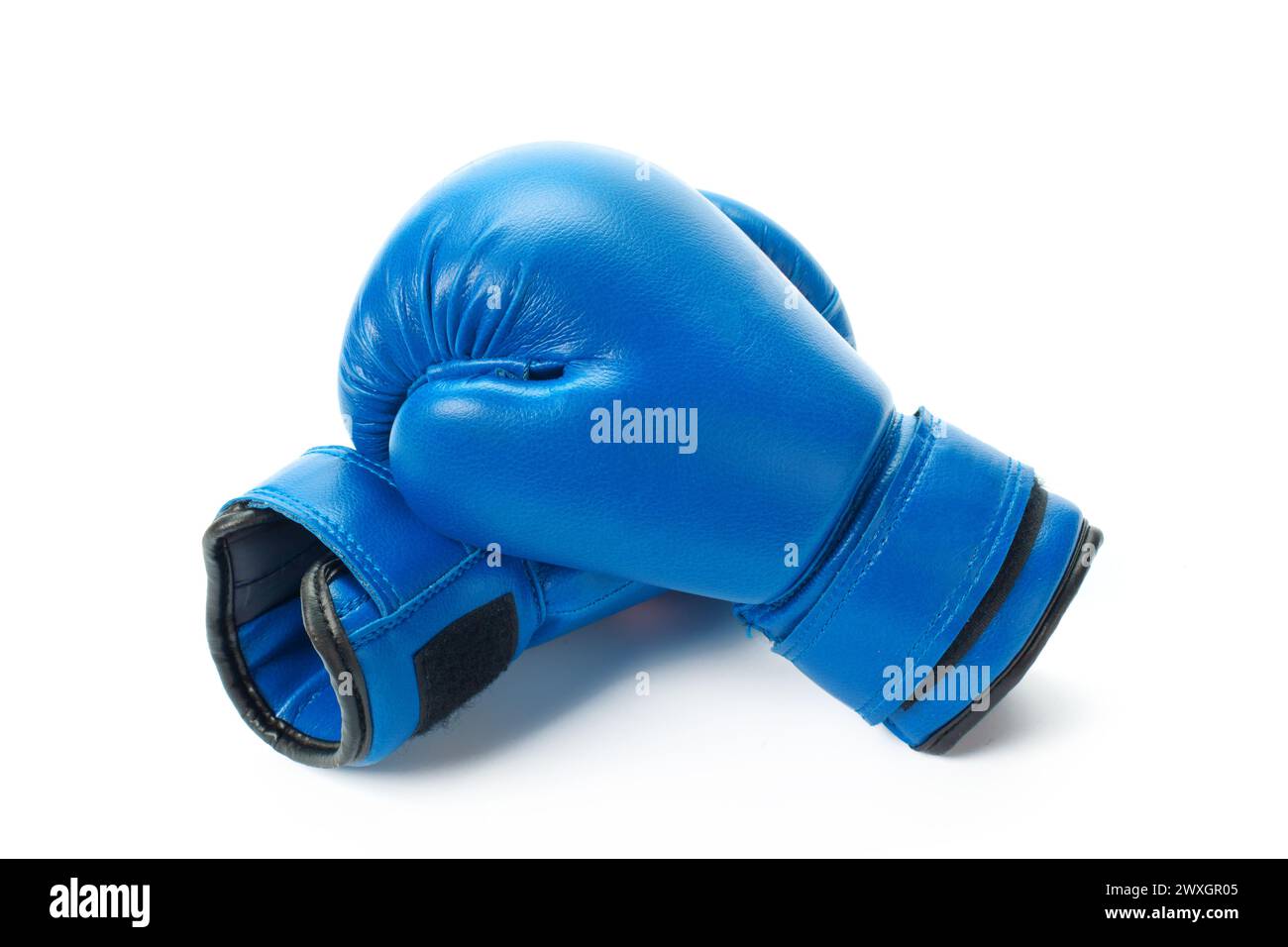 Boxing gloves close up on a white background Stock Photo - Alamy