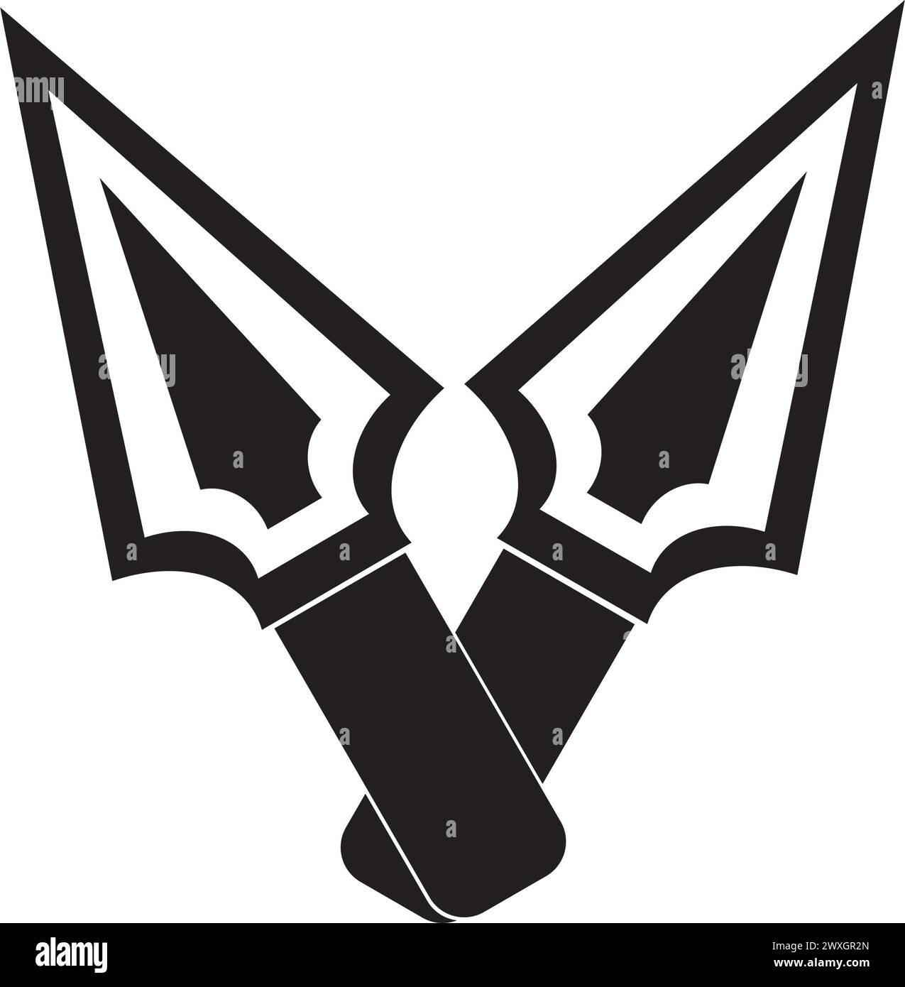 spear icon vector illustration symbol design Stock Vector Image & Art ...