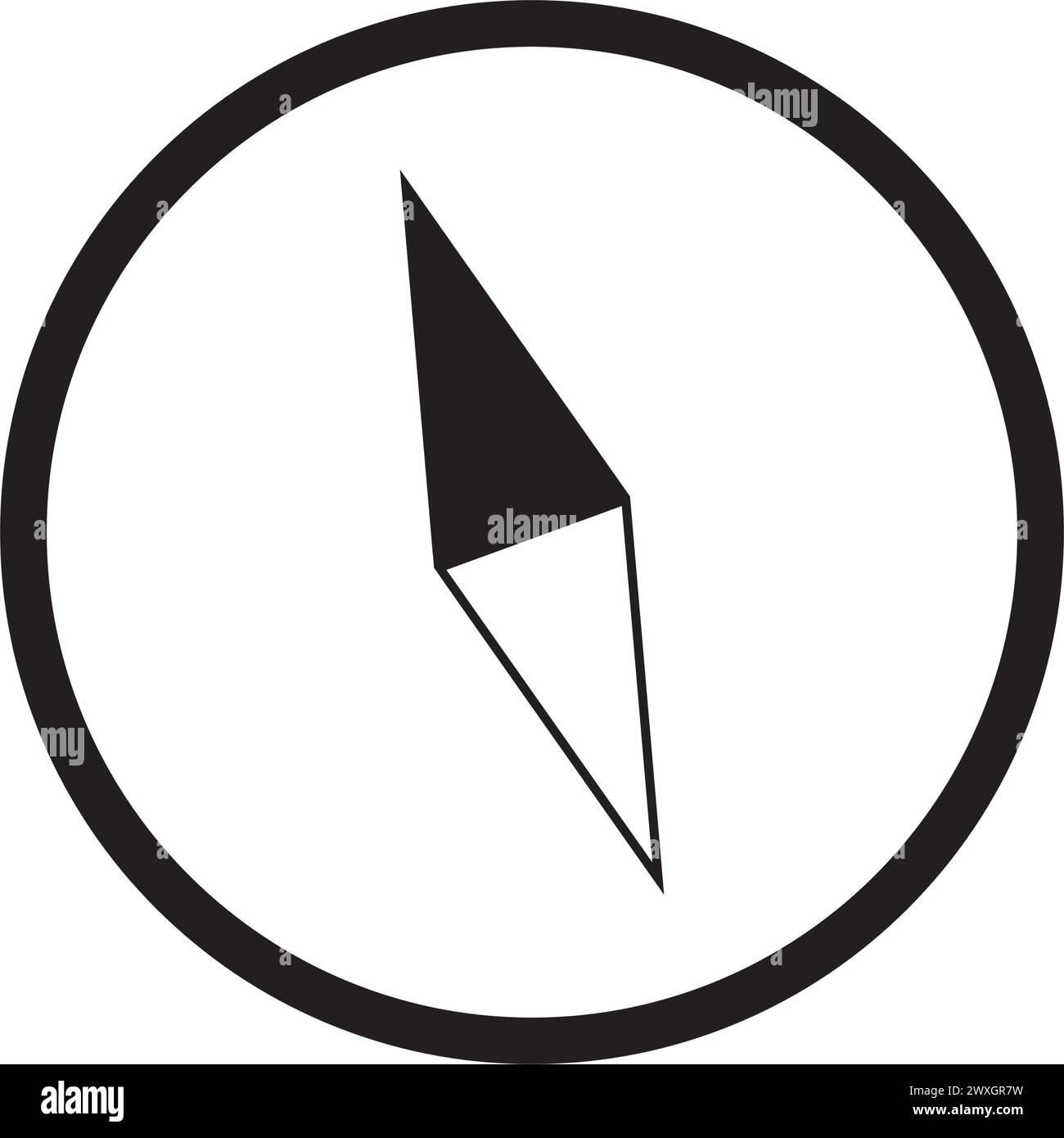 compass icon vector simple design illustration Stock Vector Image & Art ...