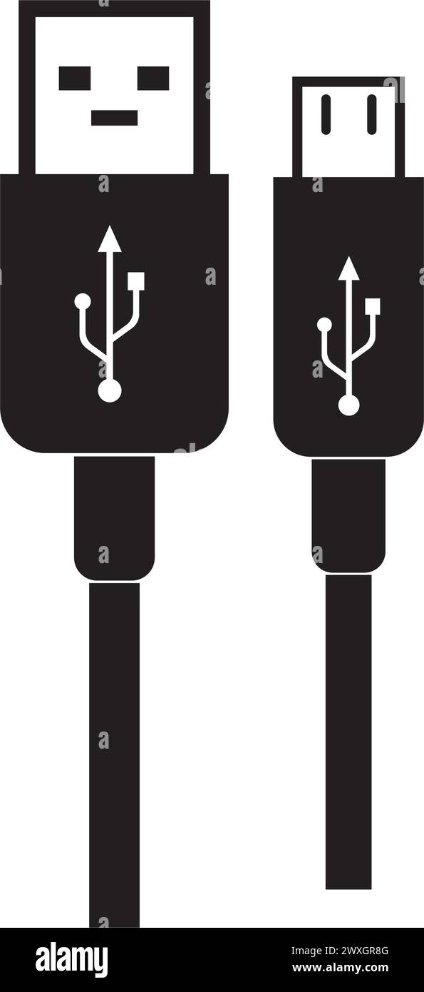 USB data transfer logo. vector illustration symbol design Stock Vector ...