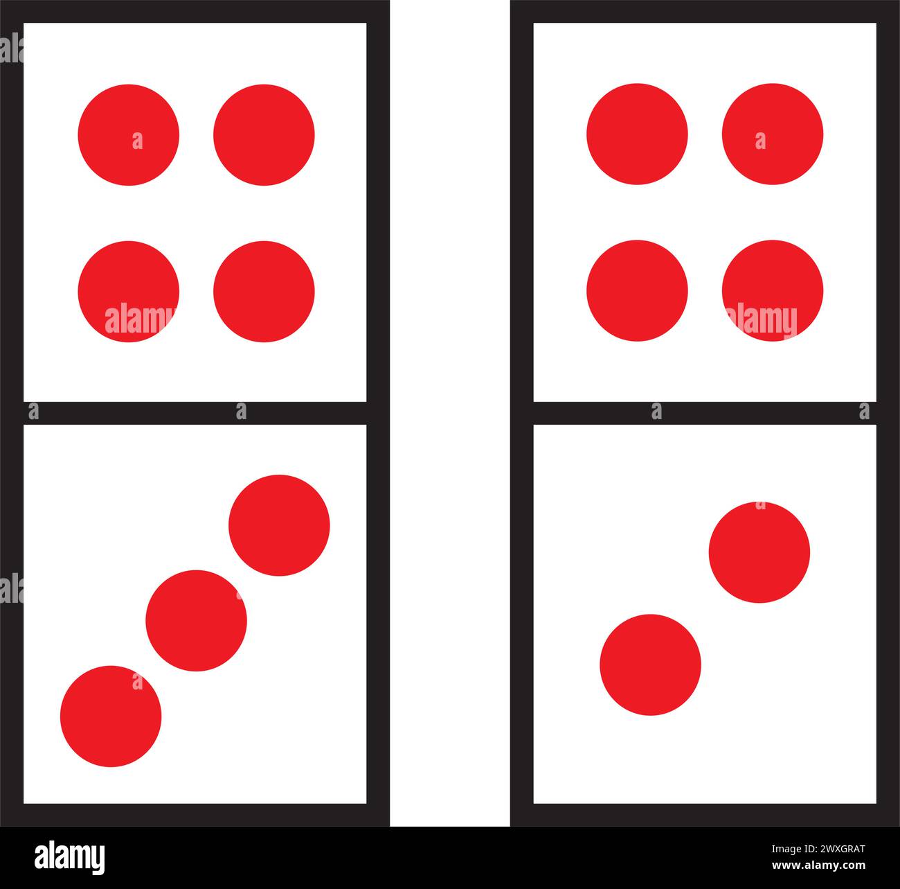 Domino card hi-res stock photography and images - Alamy