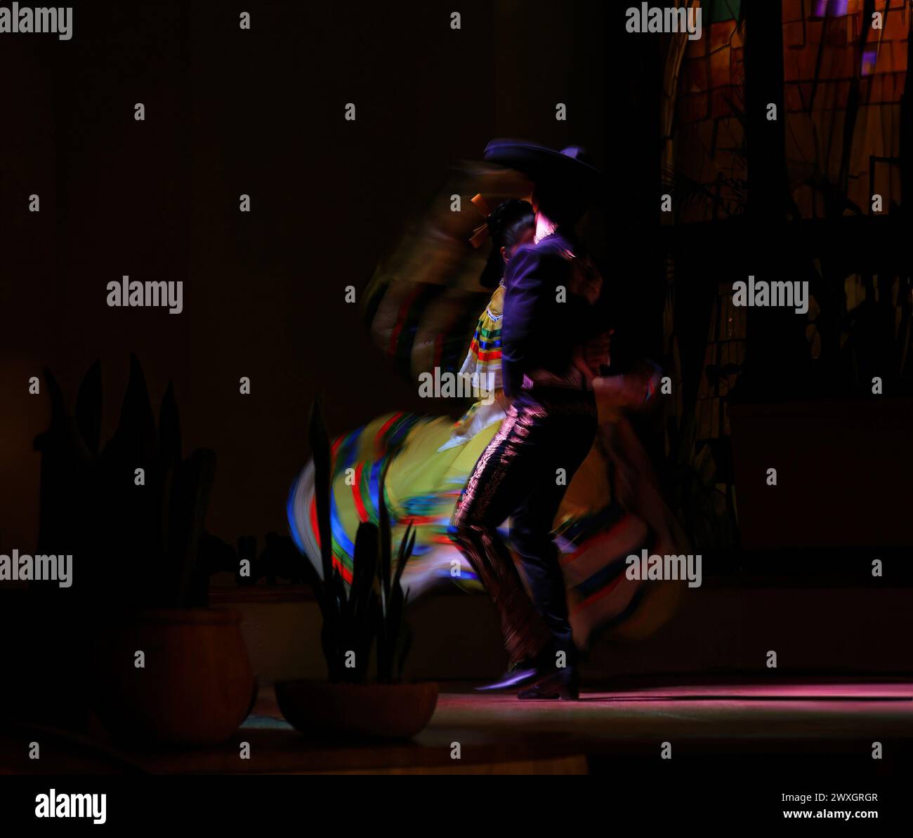 Mexican dancers performing mexican folk dance. Latin Dancers Stock Photo - Alamy