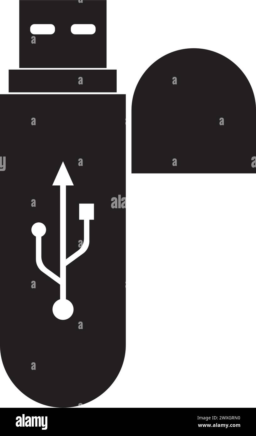 USB data transfer logo. vector illustration symbol design Stock Vector ...