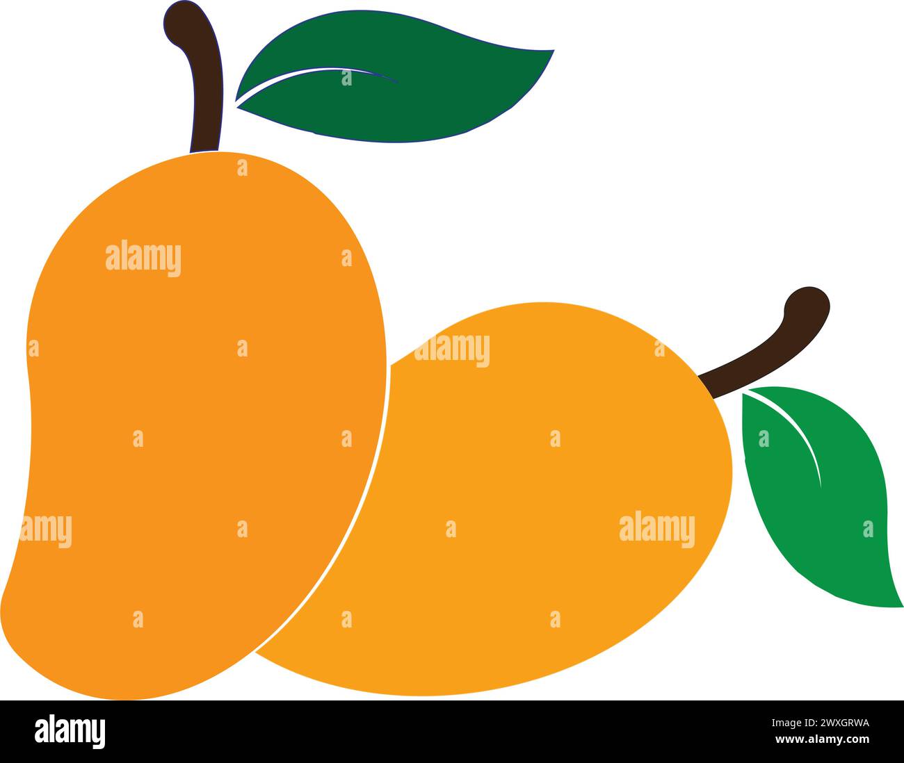 mango icon vector illustration symbol design Stock Vector Image & Art ...