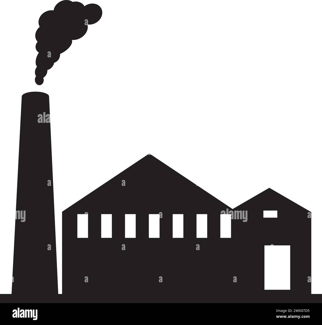 factory icon vector illustration symbol design Stock Vector Image & Art ...