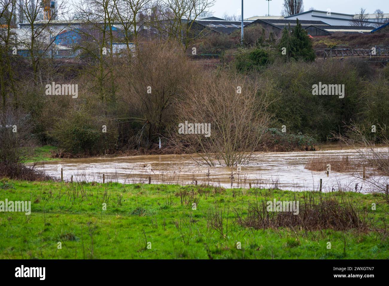 River nene northampton flooding hi-res stock photography and images - Alamy