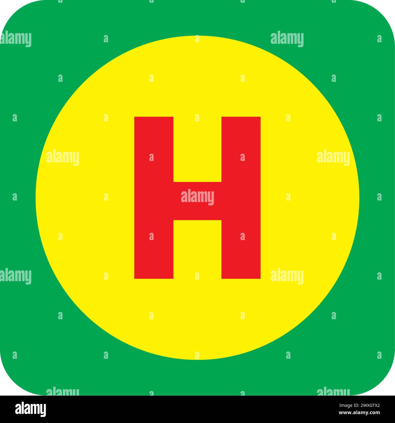 helipad icon vector illustration symbol design Stock Vector Image & Art ...