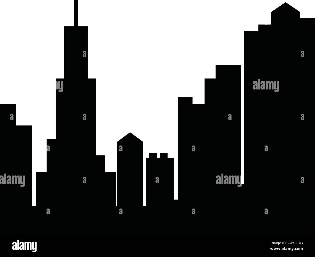 modern urban icon vector illustration logo design Stock Vector Image ...