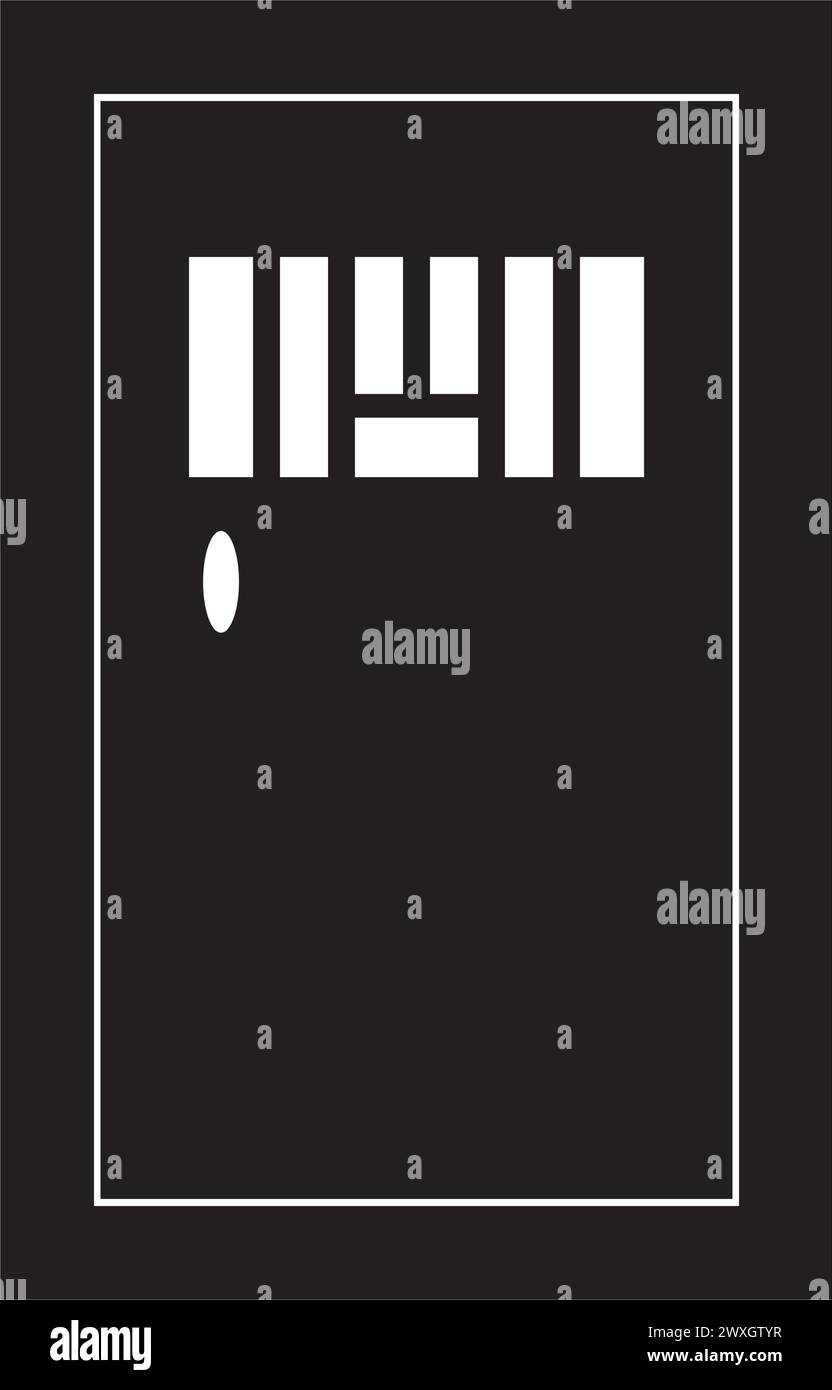 prison icon vector illustration symbol design Stock Vector Image & Art ...