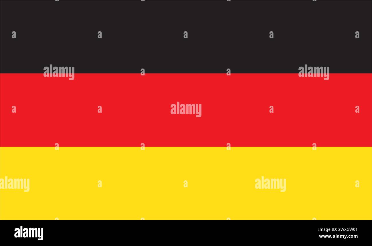 german flag icon vector illustration logo design Stock Vector Image ...
