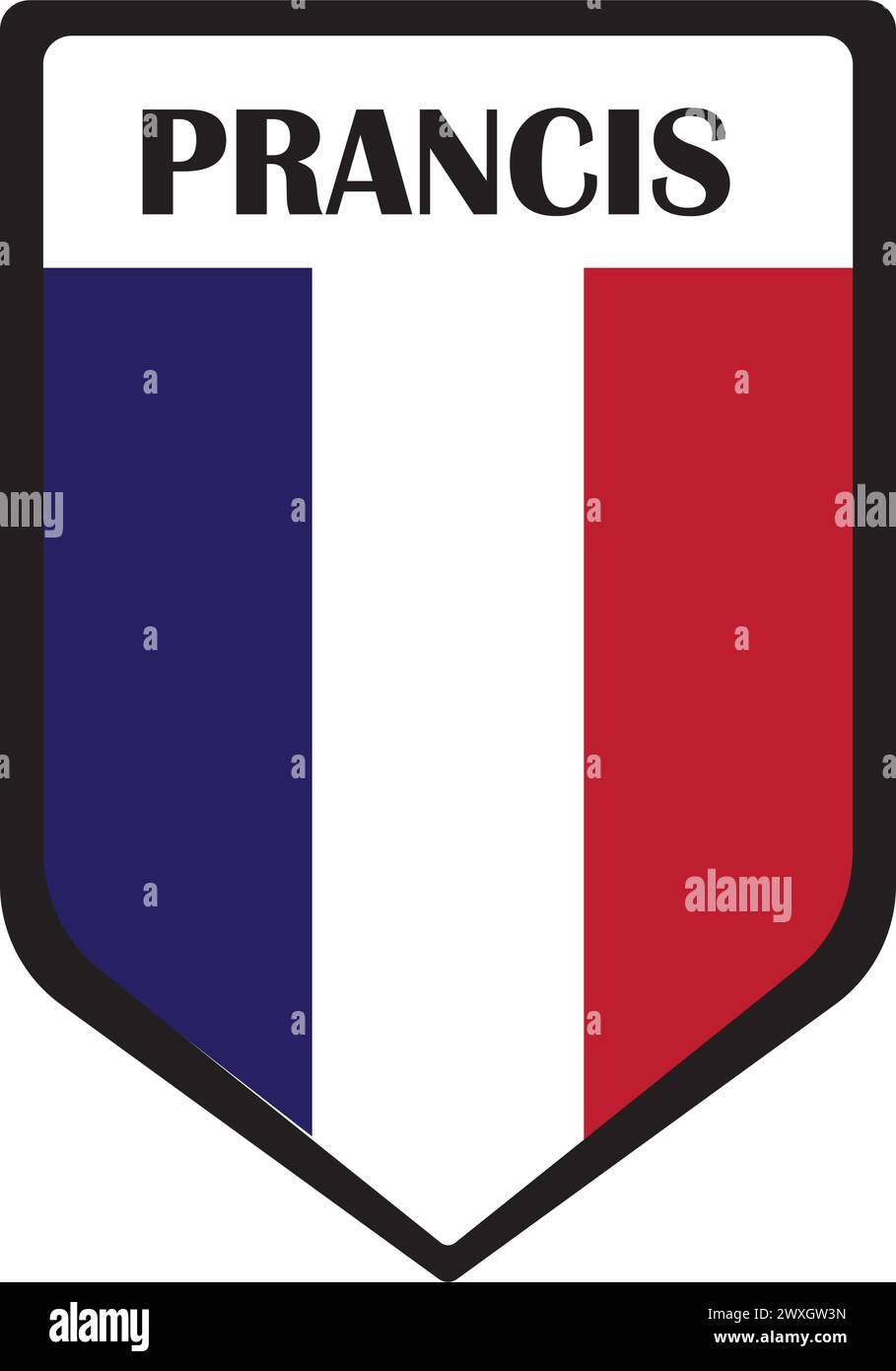 France flag icon vector illustration symbol design Stock Vector Image ...