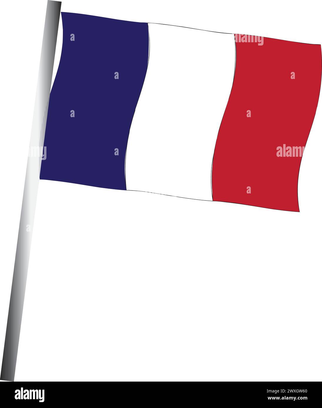 France flag icon vector illustration symbol design Stock Vector Image ...