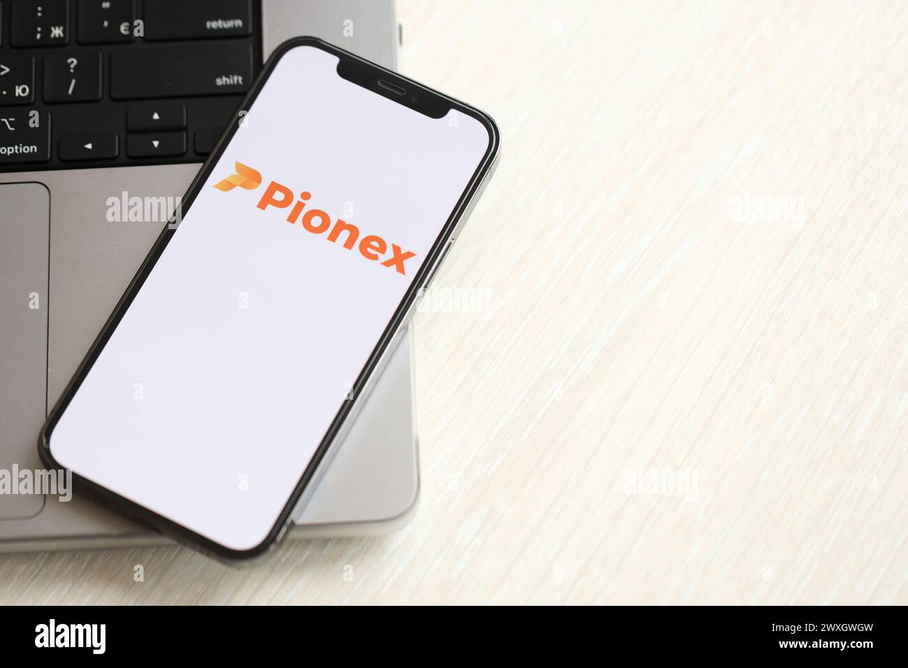 Pionex logo hi-res stock photography and images - Alamy