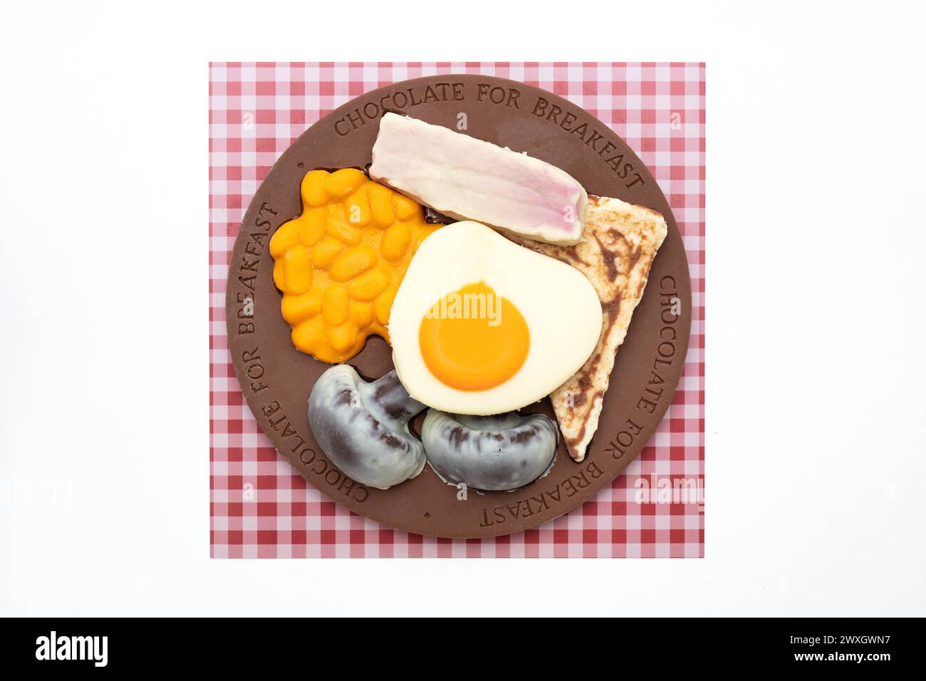 Made to look like a fried breakfast hi-res stock photography and images ...