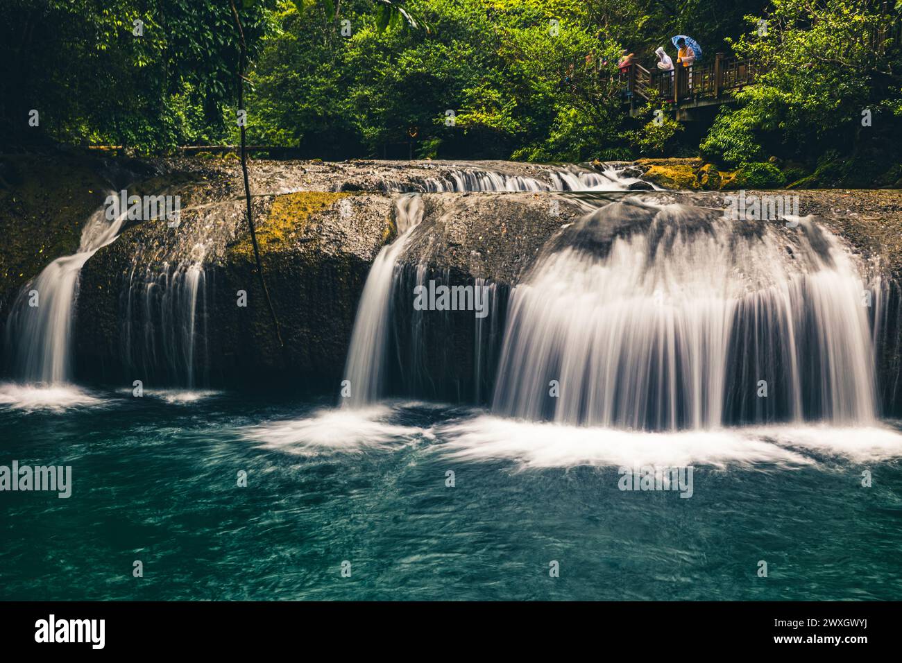 slow gate waterfall creek Stock Photo - Alamy