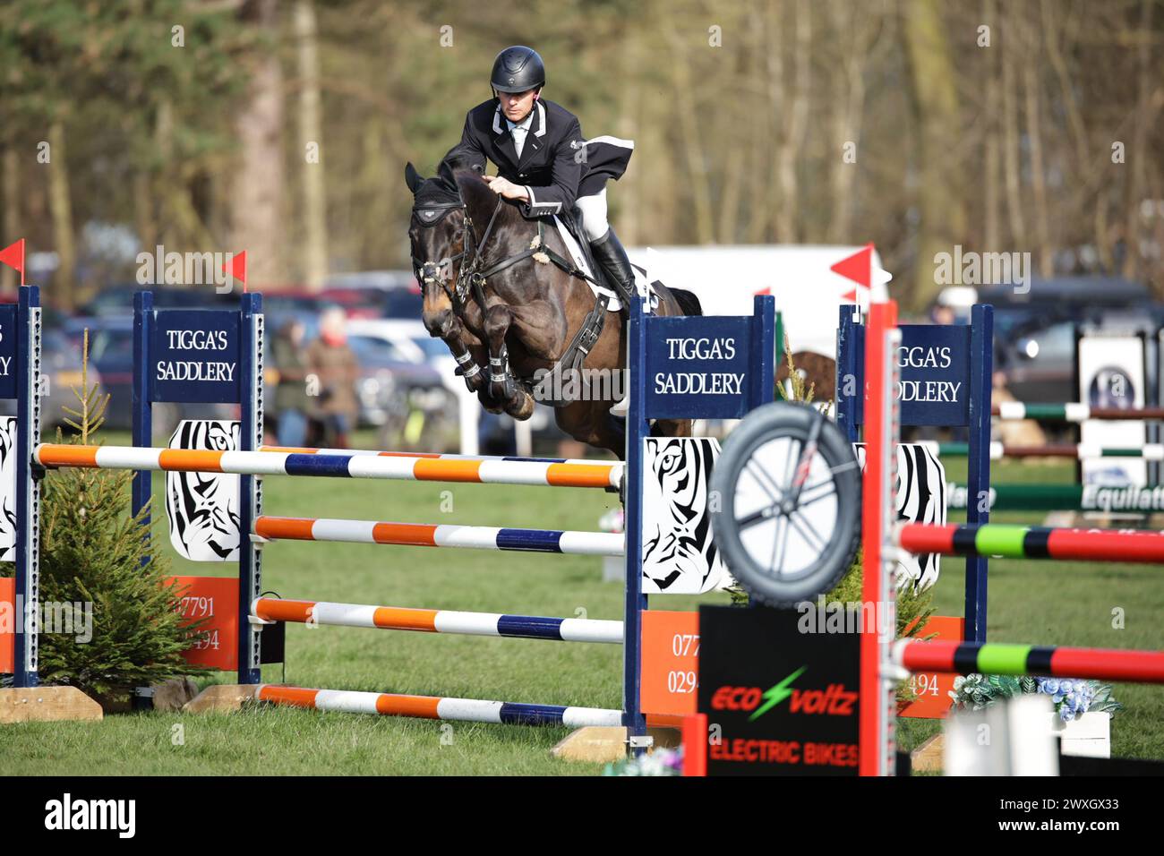 Thoresbury Park, UK. 30th Mar 2024. Tom D Crisp of the United Kingdom ...