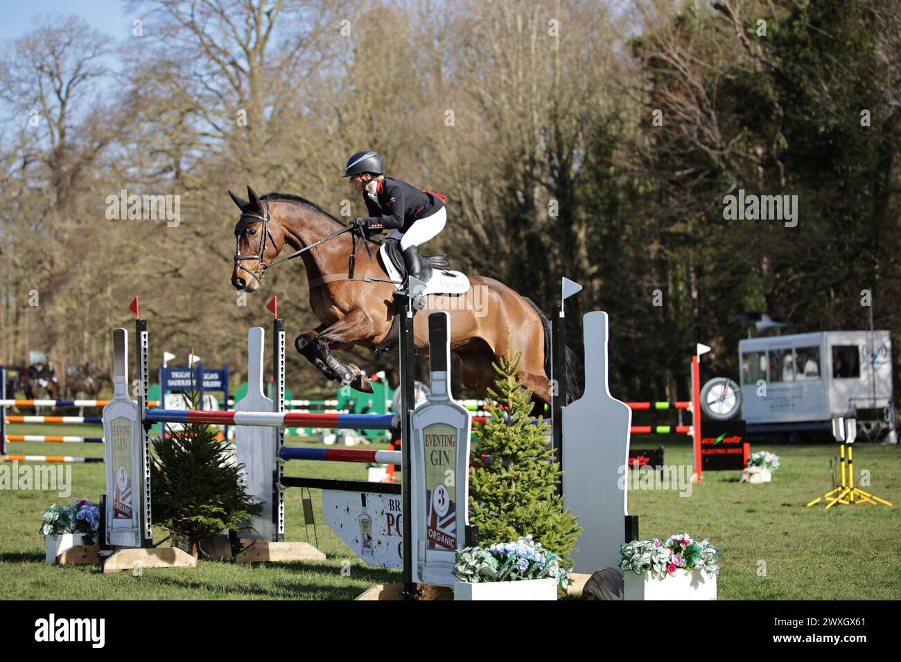 Thoresbury Park, UK. 30th Mar 2024. Rosalind Canter of the United ...