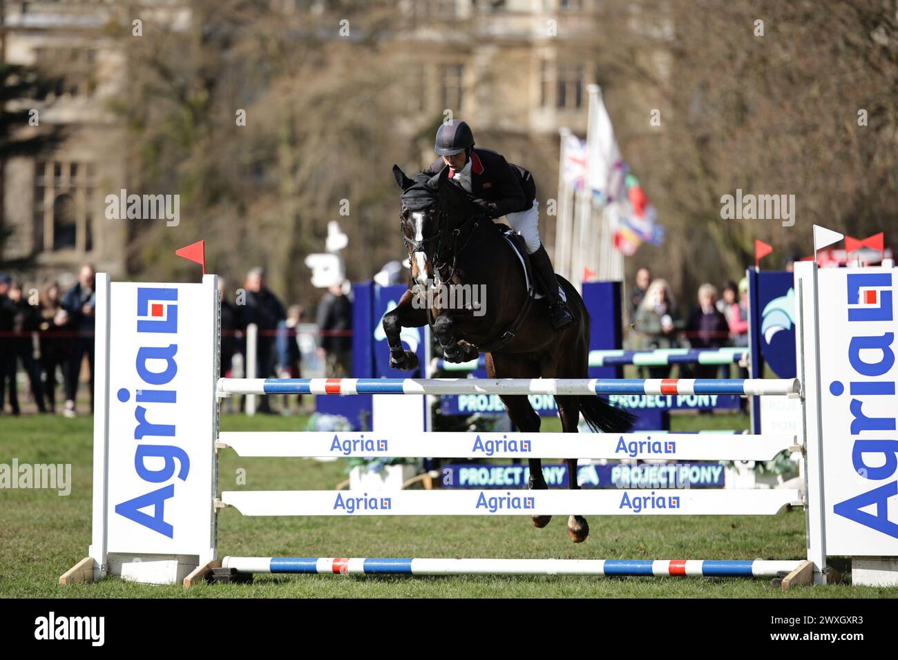 Thoresbury Park, UK. 30th Mar 2024. Harry Meade of the United Kingdom ...