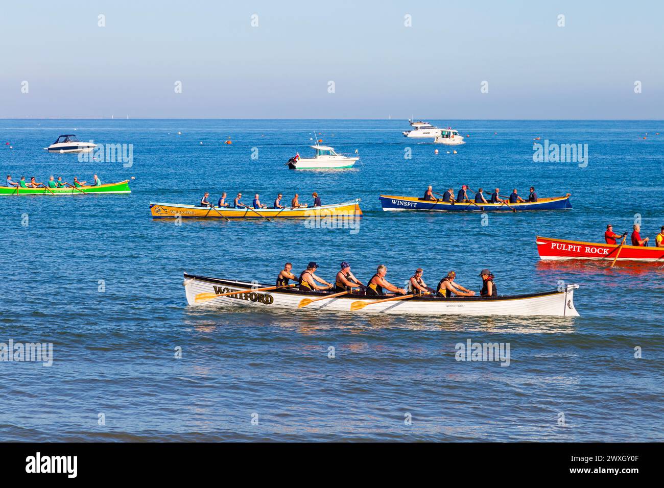 Swanage regatta hi-res stock photography and images - Alamy