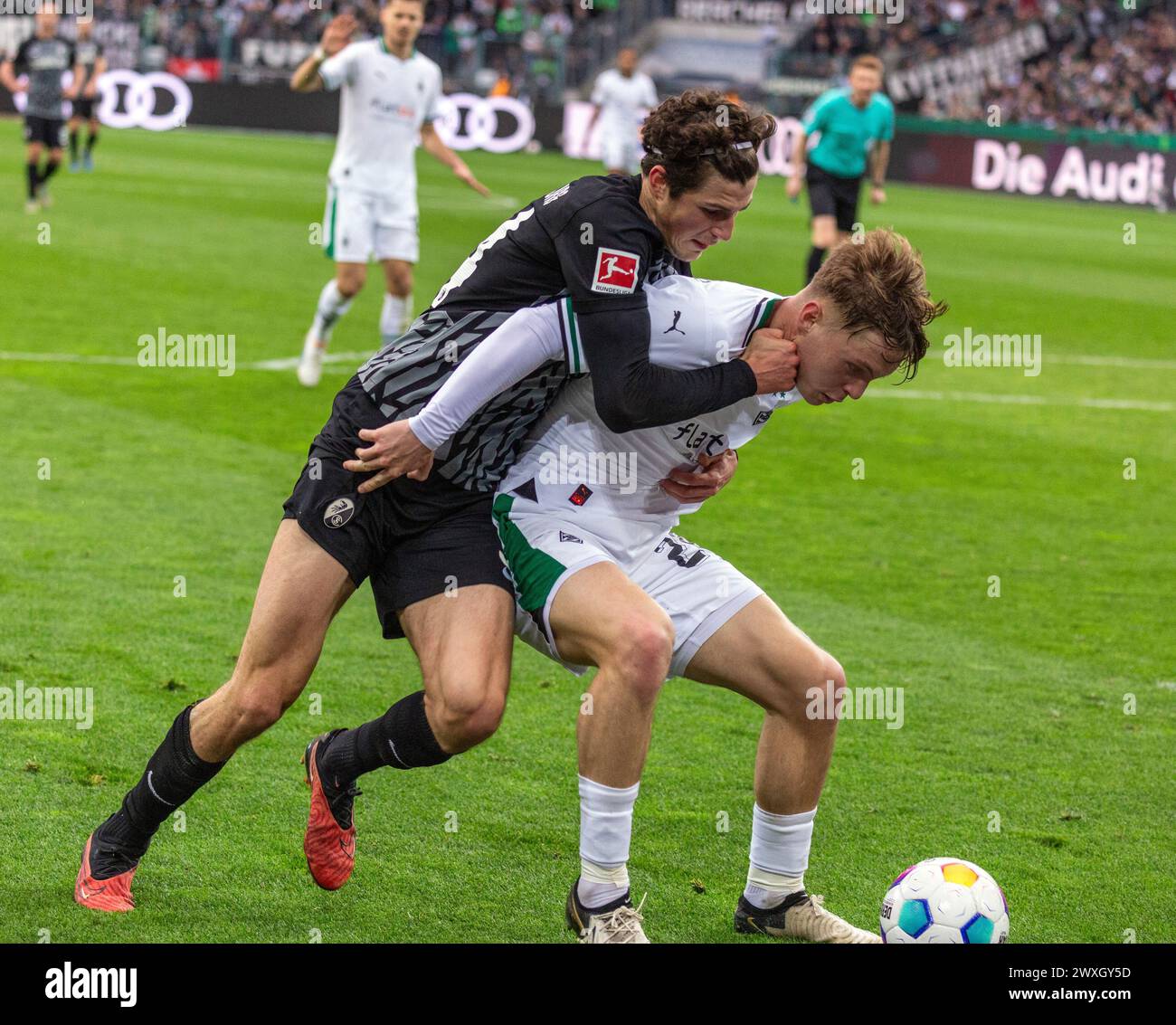 sports, football, Bundesliga, 2023/2024, Borussia Moenchengladbach vs ...