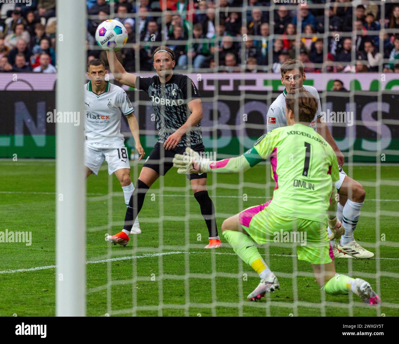 sports, football, Bundesliga, 2023/2024, Borussia Moenchengladbach vs ...