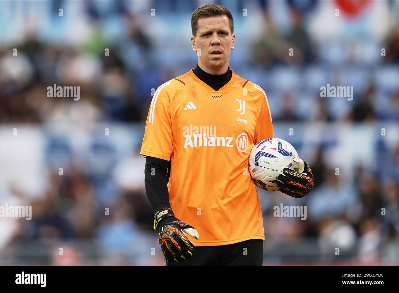 Juventus' Polish goalkeeper Wojciech Szczesny during the Serie A ...