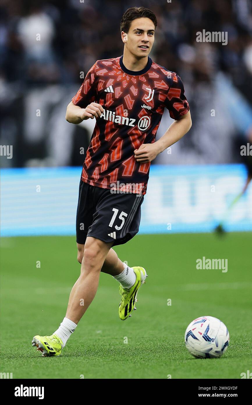 Juventus' Turkish forward Kenan Yõldõz during the Serie A football ...