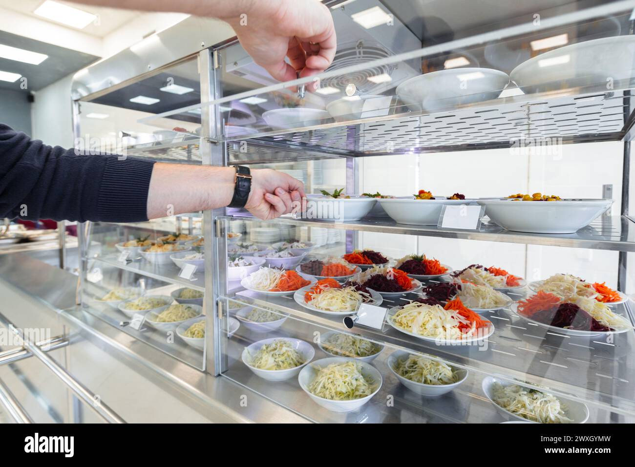 Self service restaurant Stock Photo - Alamy