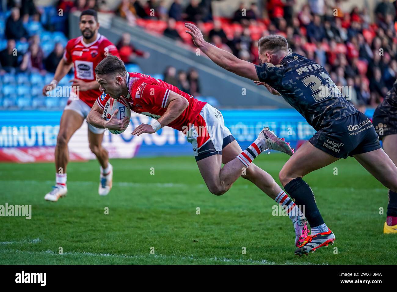 Salford, Manchester, UK. 30th March, 2024. Super League Rugby: Salford ...